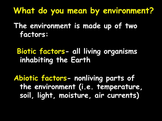 Basic ecology notes | PPT | Pet Supplies | Pets