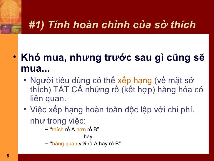 Basic Econ Ch3 Consumer Behavior 1