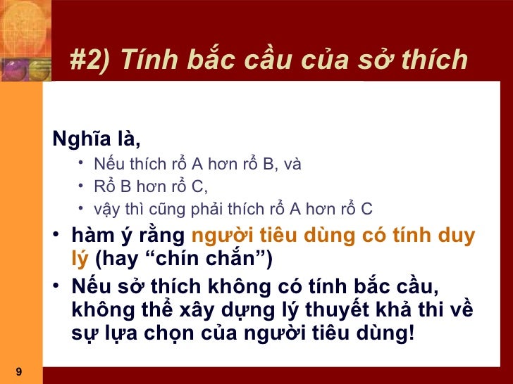 Basic Econ Ch3 Consumer Behavior 1