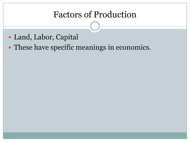 Basic Economic Concepts | PPTX | Business | Business and Finance