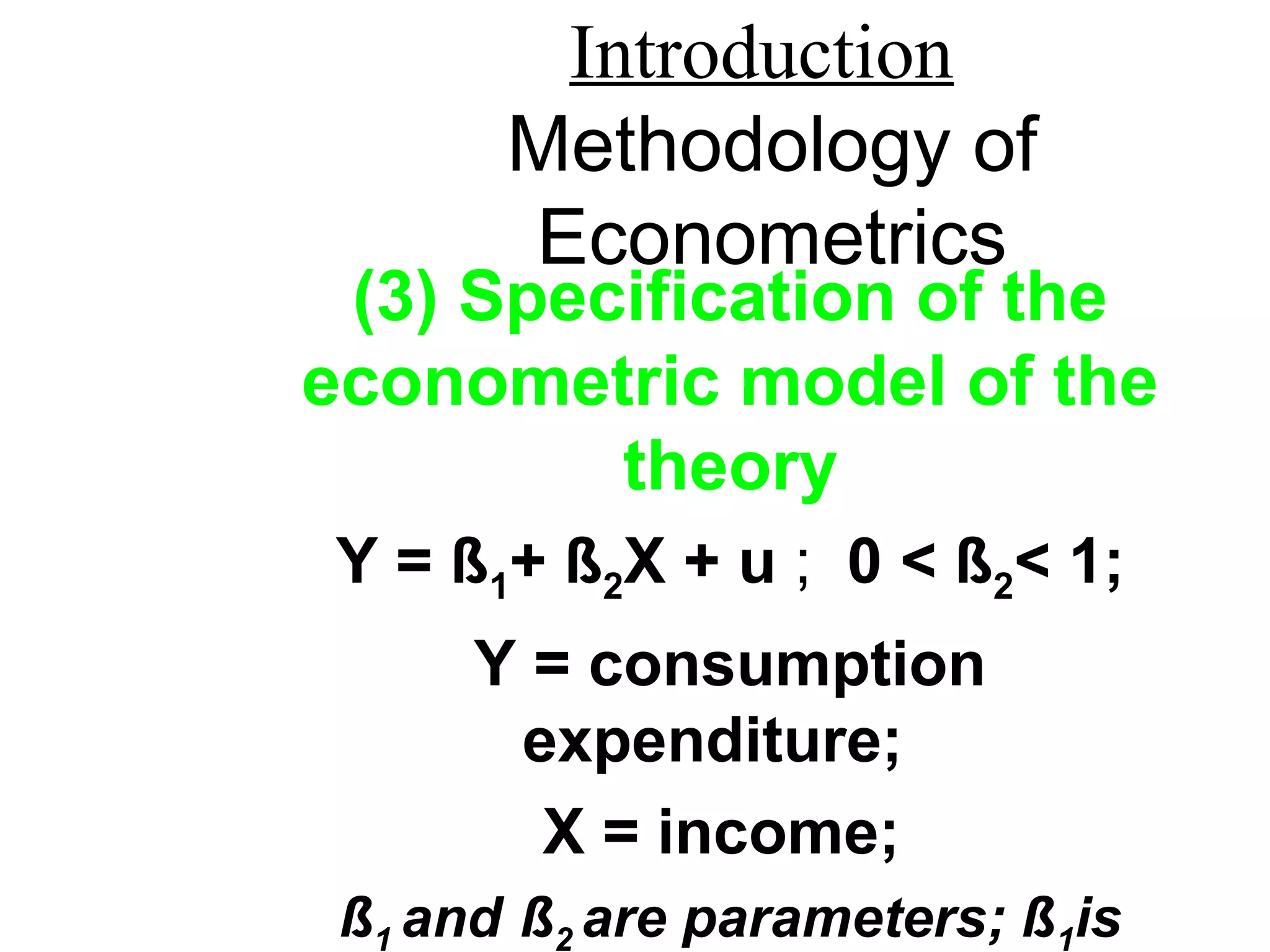 Basic econometrics lectues_1 | PPT