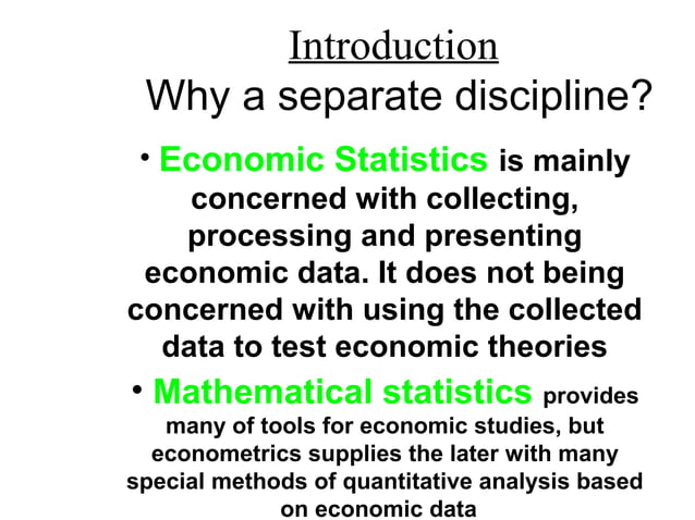 Basic Econometrics Lectues1 Ppt 9197