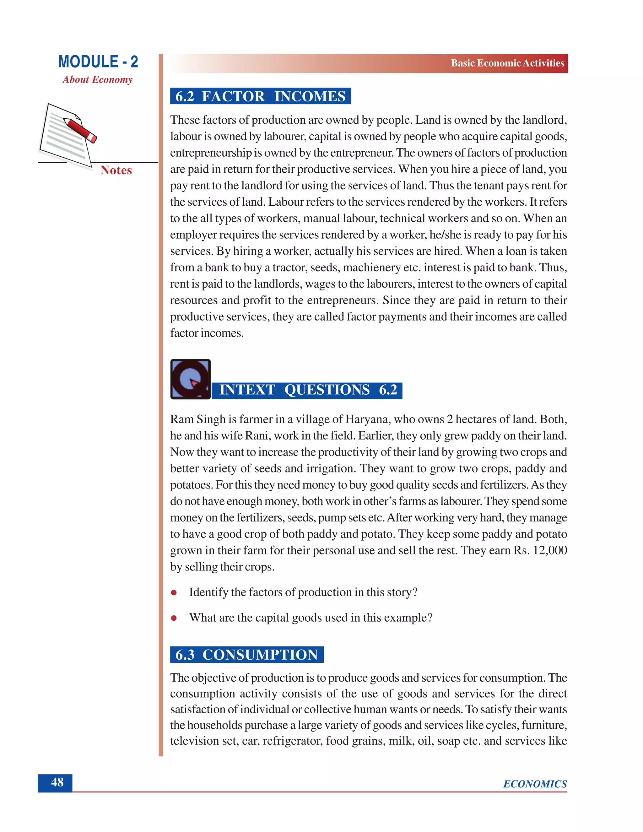 Basic economic activities | PDF