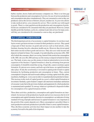 Basic economic activities | PDF