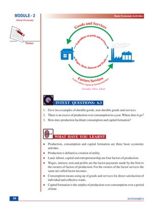 Basic economic activities | PDF