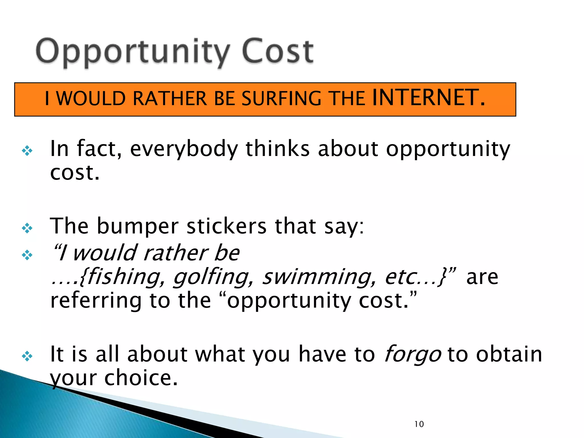 Basic economic concepts | PPT