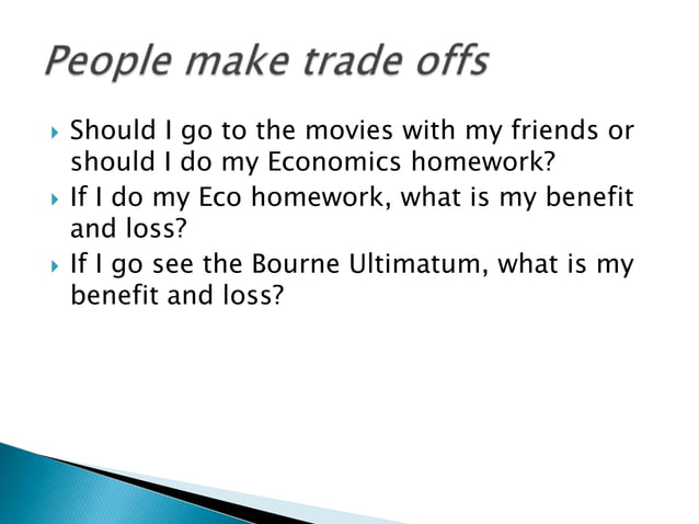 Basic economic concepts | PPT