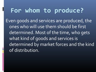 Basic economic concepts | PPT