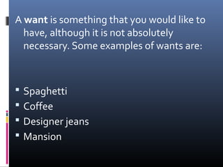 Basic economic concepts | PPT