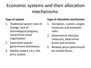 Basic economic concepts | PPTX