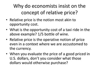 Basic economic concepts | PPTX