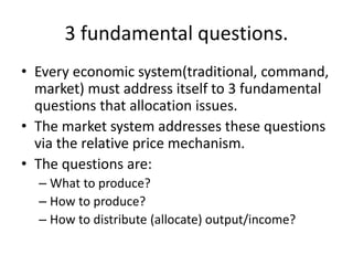Basic economic concepts | PPTX