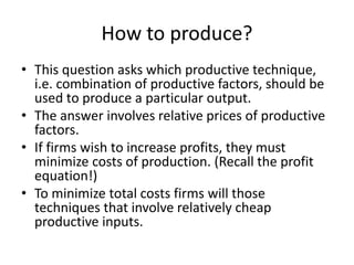 Basic economic concepts | PPTX