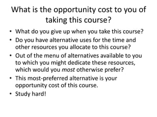 Basic economic concepts | PPTX