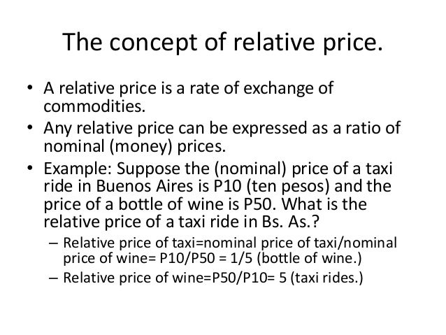 Basic economic concepts