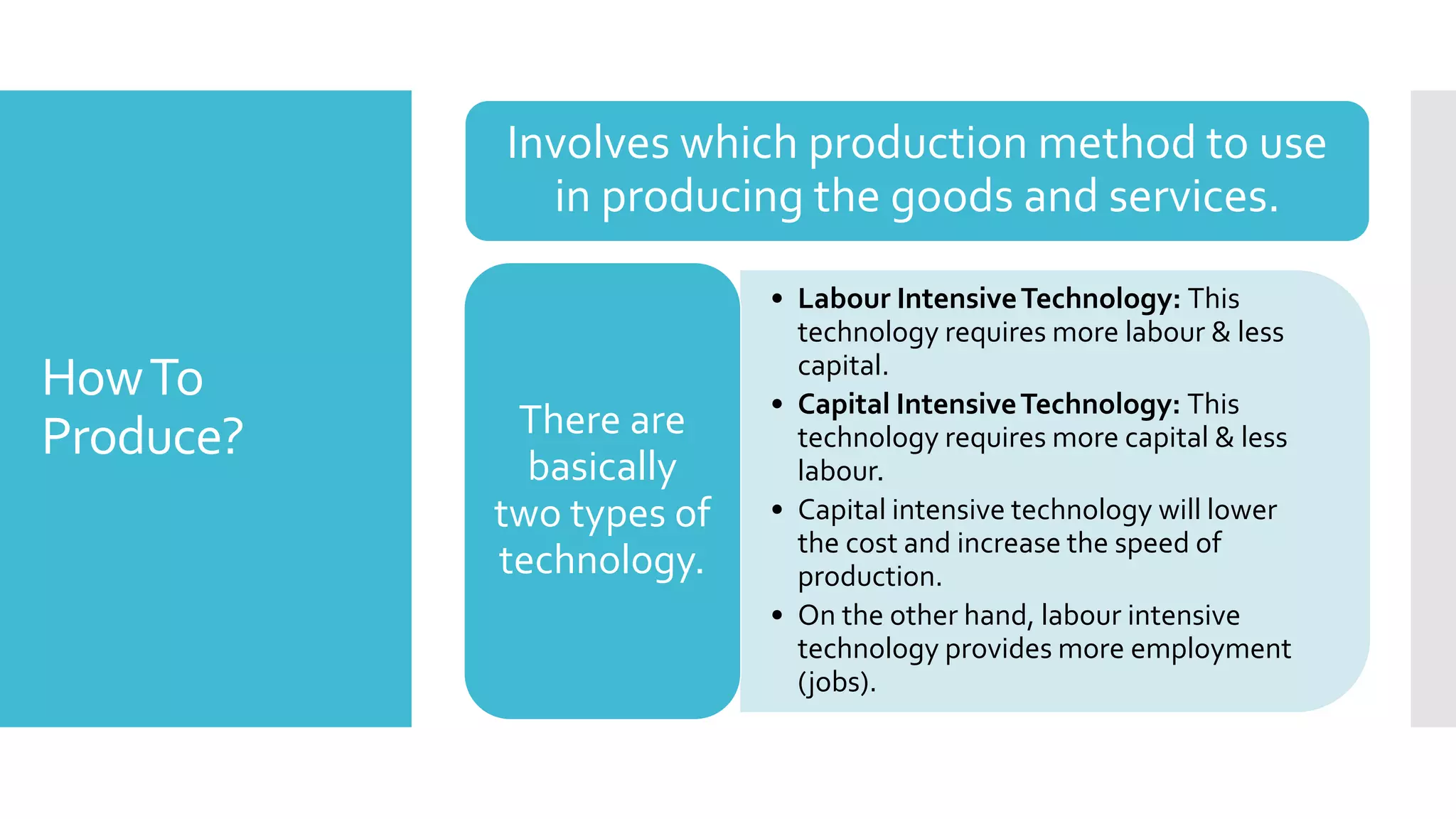 Basic economic problem | PPTX