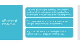 Basic economic problem | PPTX