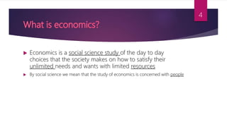 Basic economic problem | PPTX