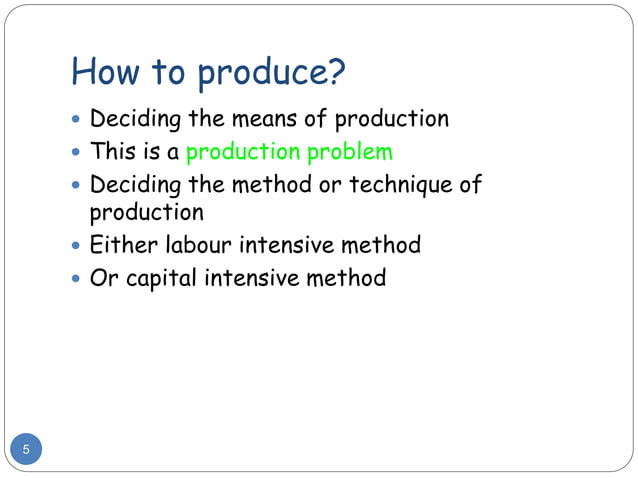 Basiceconomicproblems | PPT