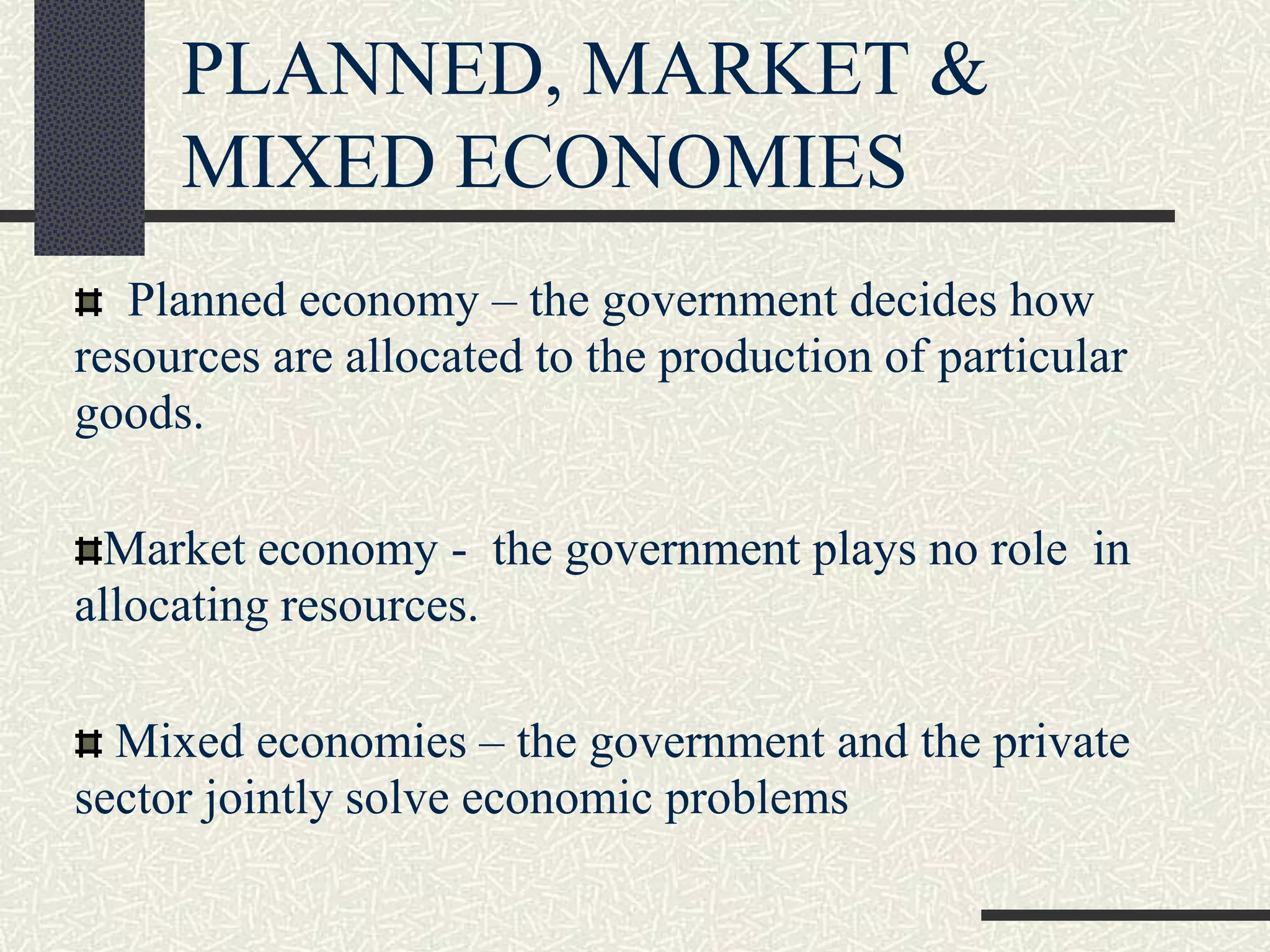 Basic economics ppt | PPTX