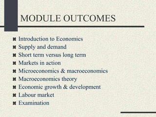 Basic economics ppt | PPTX