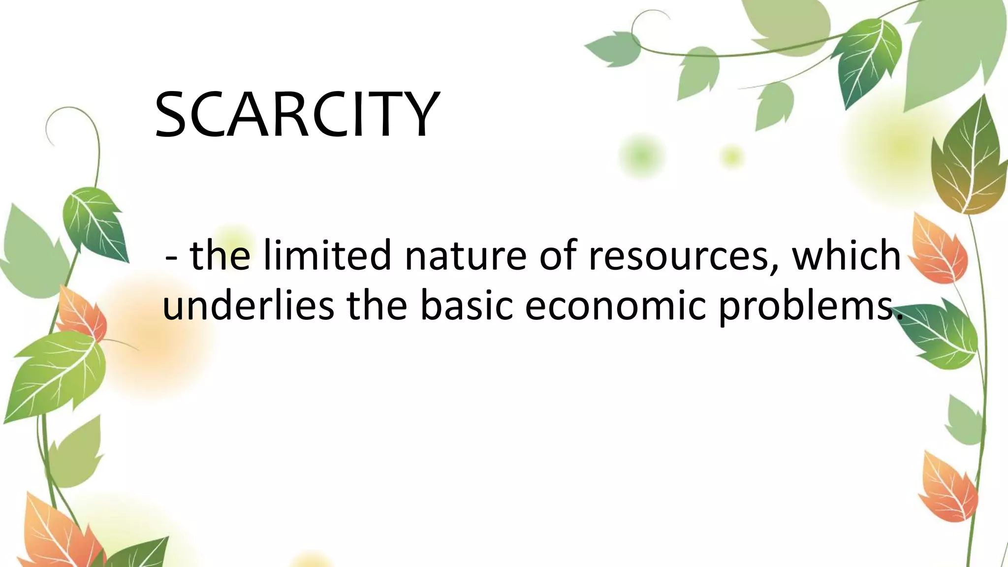 BASIC ECONOMICS PROBLEMS AND HOW APPLIED ECONOMICS SOLVES.pptx