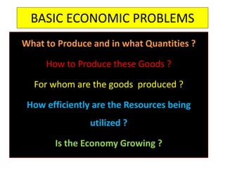 Basic eco prob | PPTX