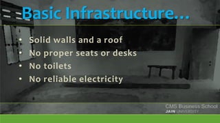 Basic education facilities in 'Rural India' | PPT