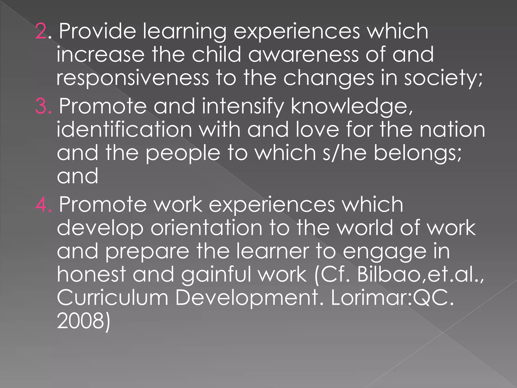 Basic education curriculum | PPTX