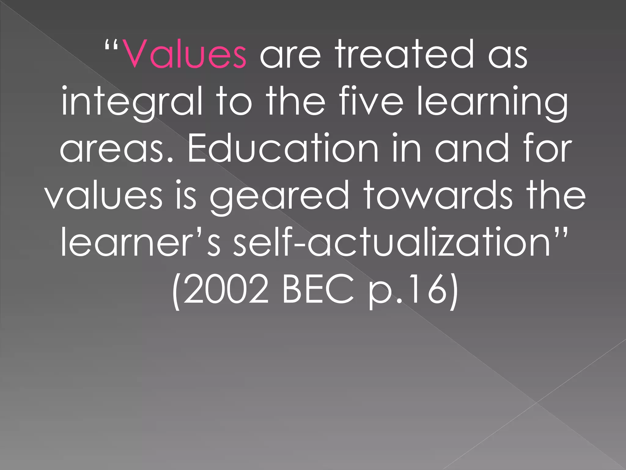 Basic education curriculum | PPTX