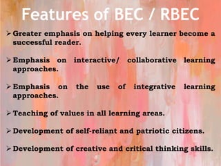 Basic education curriculum | PPTX