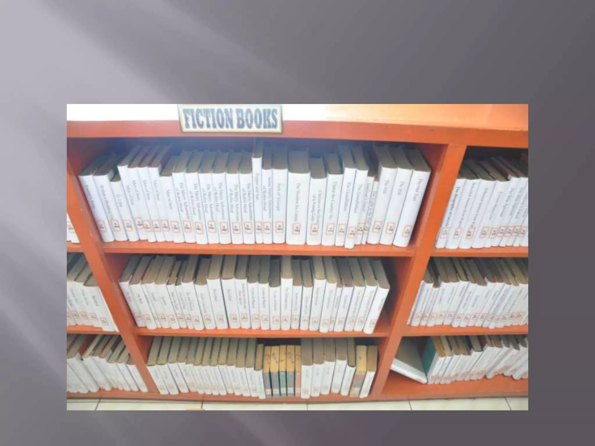 Basic education department library | PPT