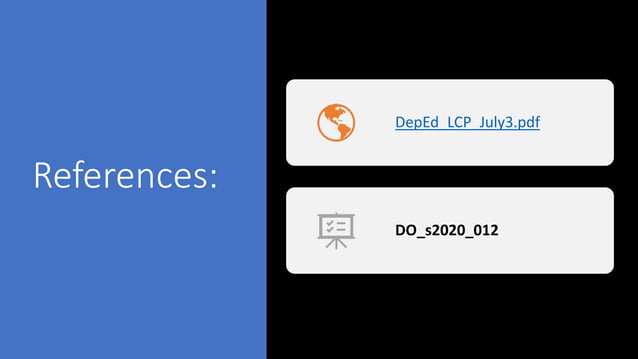 Basic Education Learning Continuity Plan (BE-LCP).pptx | Educational ...