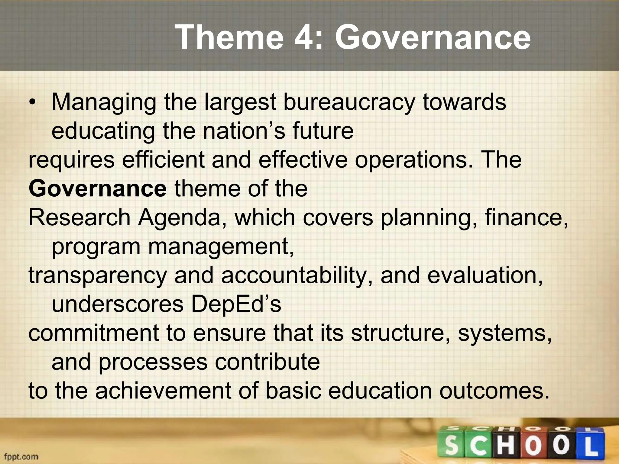 basiceducationresearchagenda-MAED301.ppt