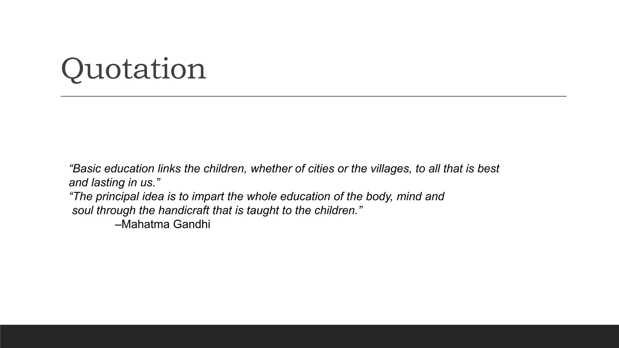 Nai-Talim: Main Principles of Basic education | PPTX