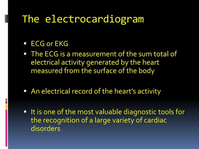 Basic ekg | PPT