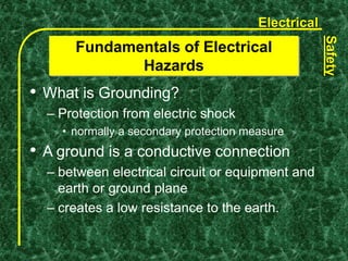 Basic_Electrical.ppt WILL ENABLE USWERS TO LEARNT ON ELECTRCAL BASIC ...