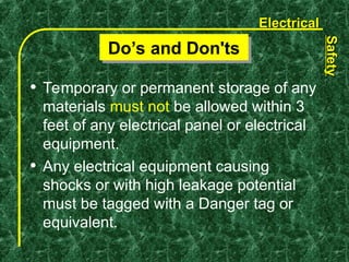 basic electrical safety presentation free | PPT