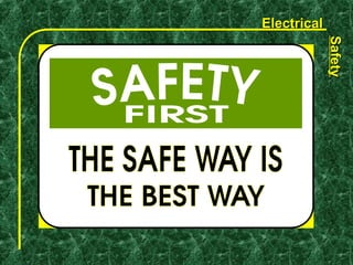 basic electrical safety presentation free | PPT