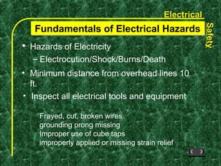 basic electrical safety presentation free | PPT