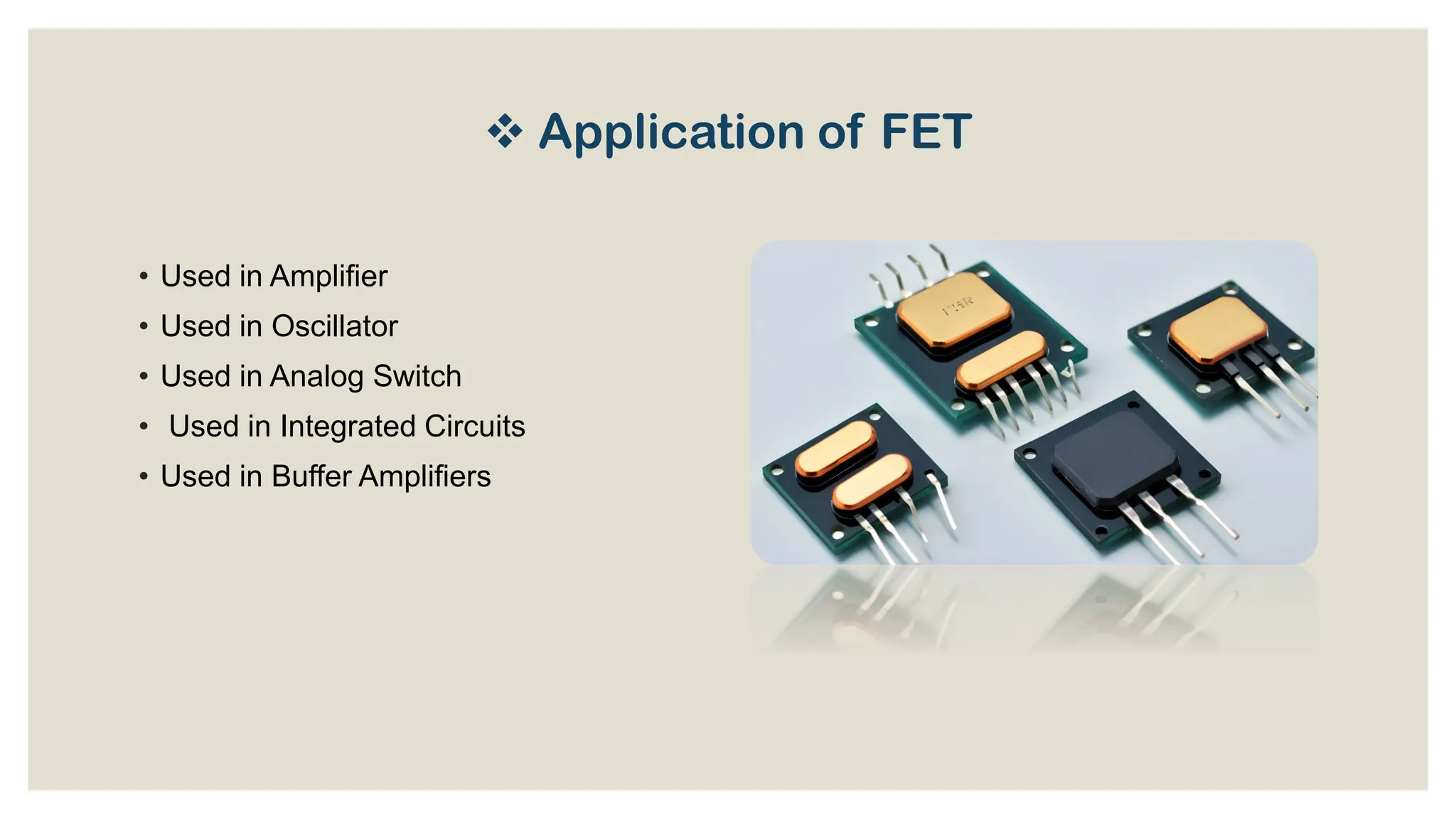 PPT ON FET OF BASIC ELECTRICAL ENGG. DIPLOMA | PDF