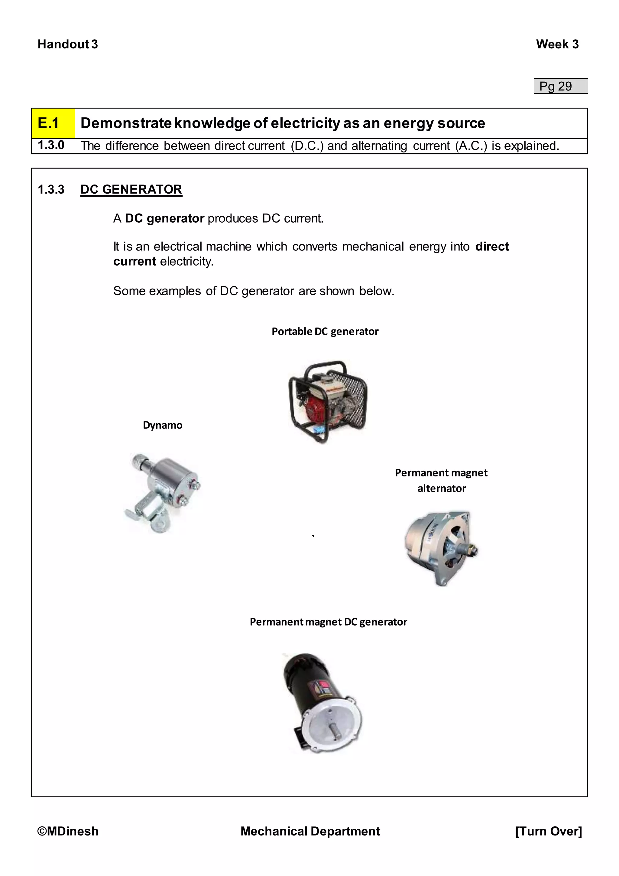 Basic electrical and electronic principles | DOCX