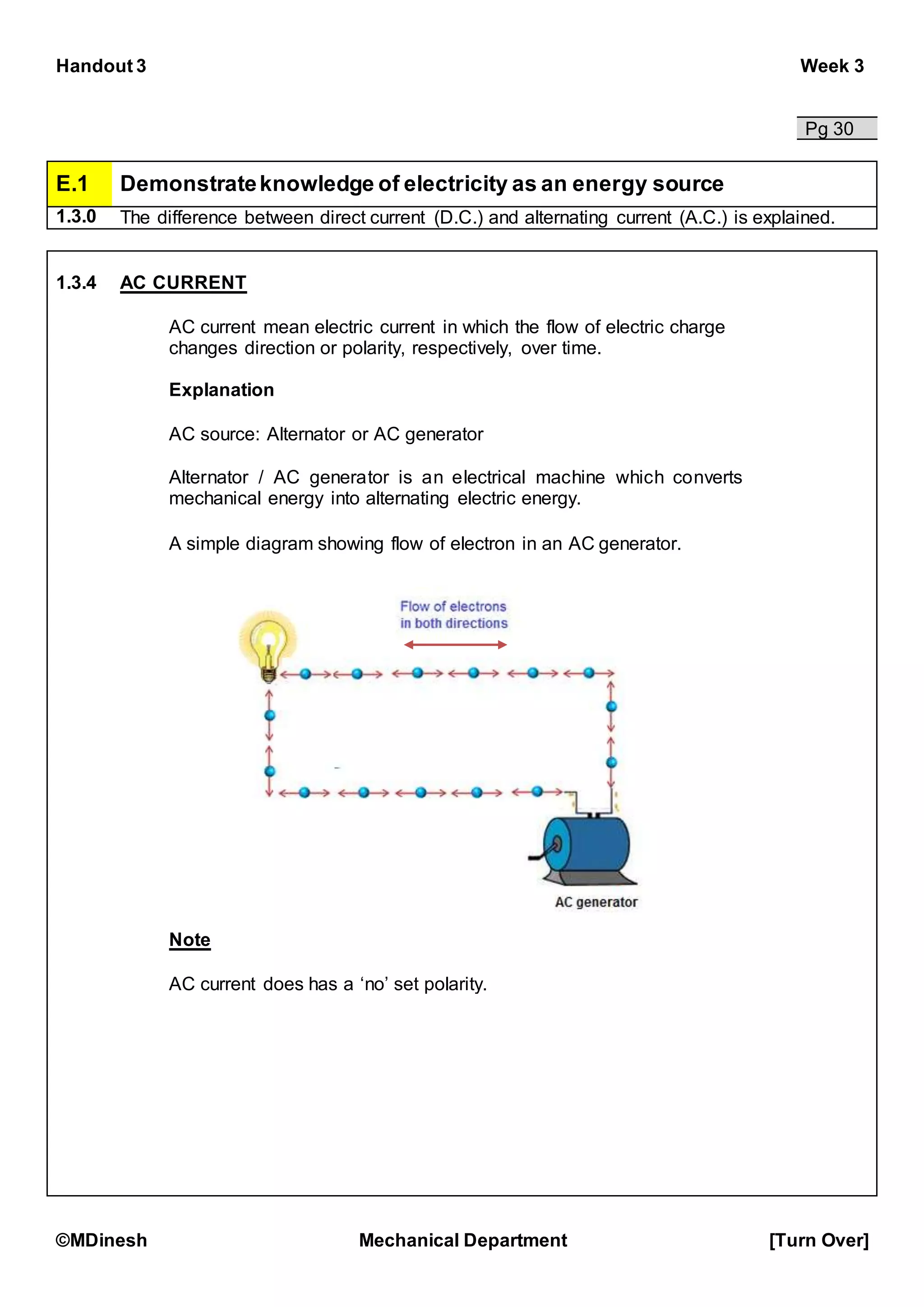 Basic electrical and electronic principles | DOCX