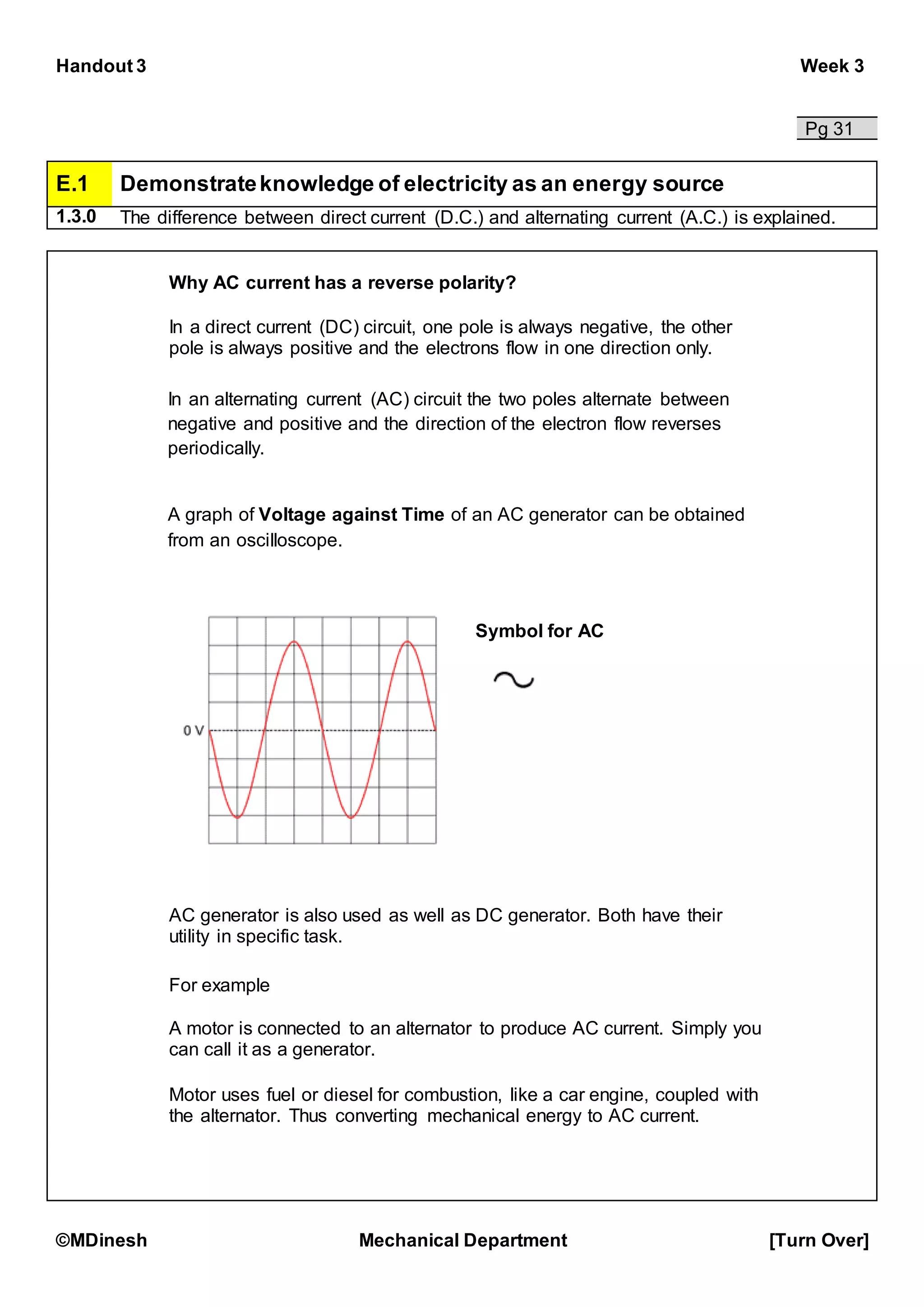 Basic electrical and electronic principles | DOCX
