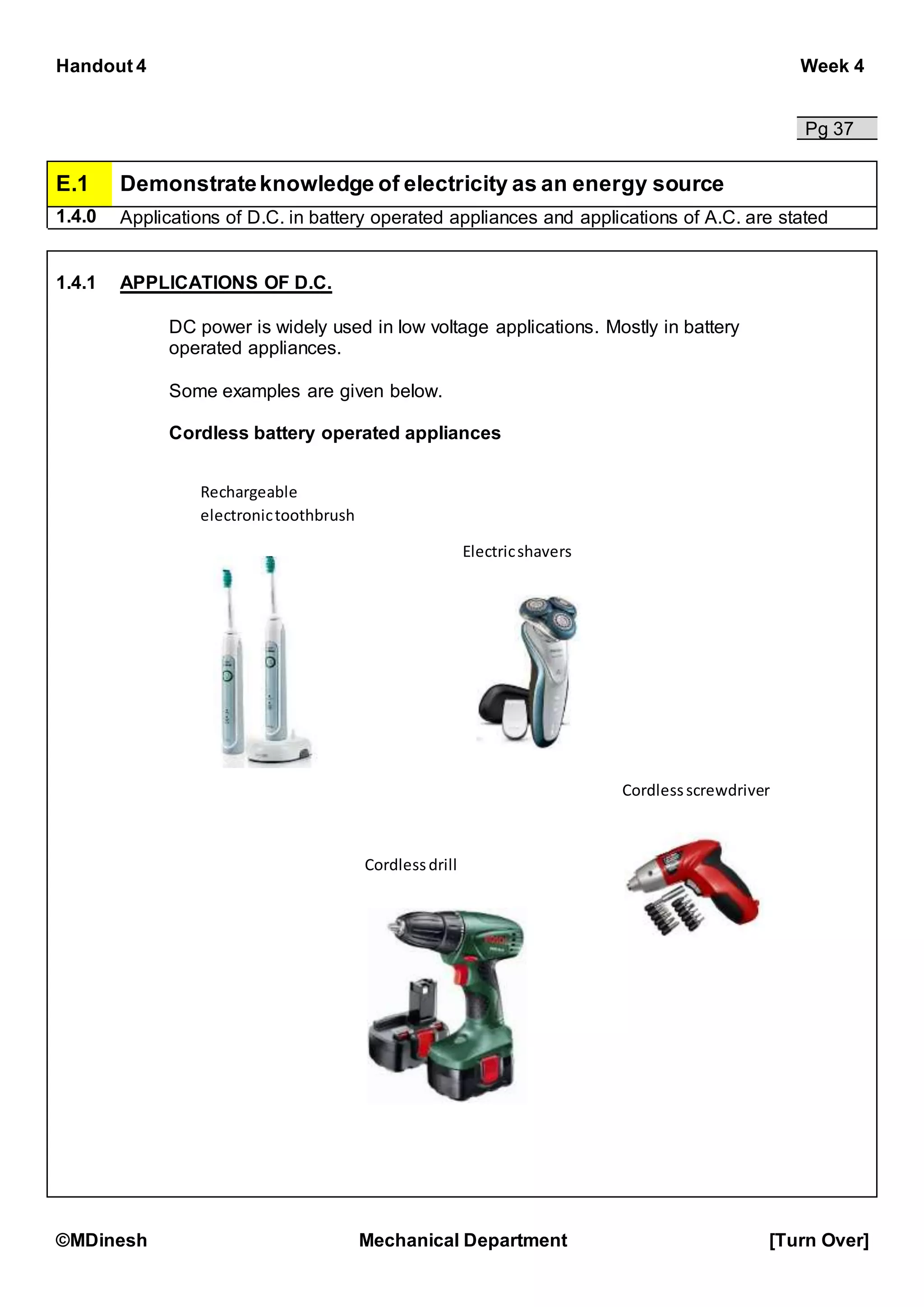 Basic electrical and electronic principles | DOCX