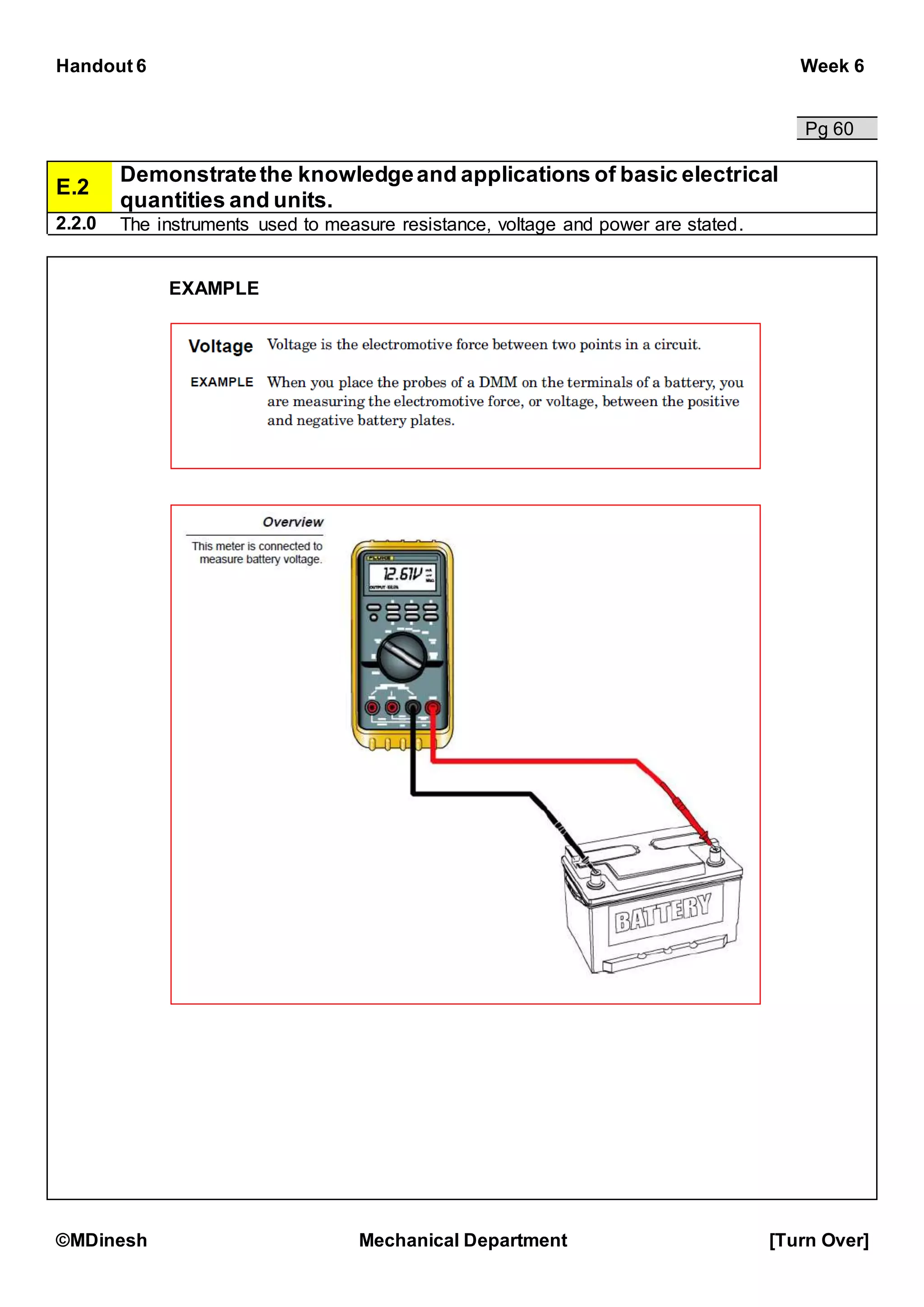 Basic electrical and electronic principles | DOCX | Physics | Science