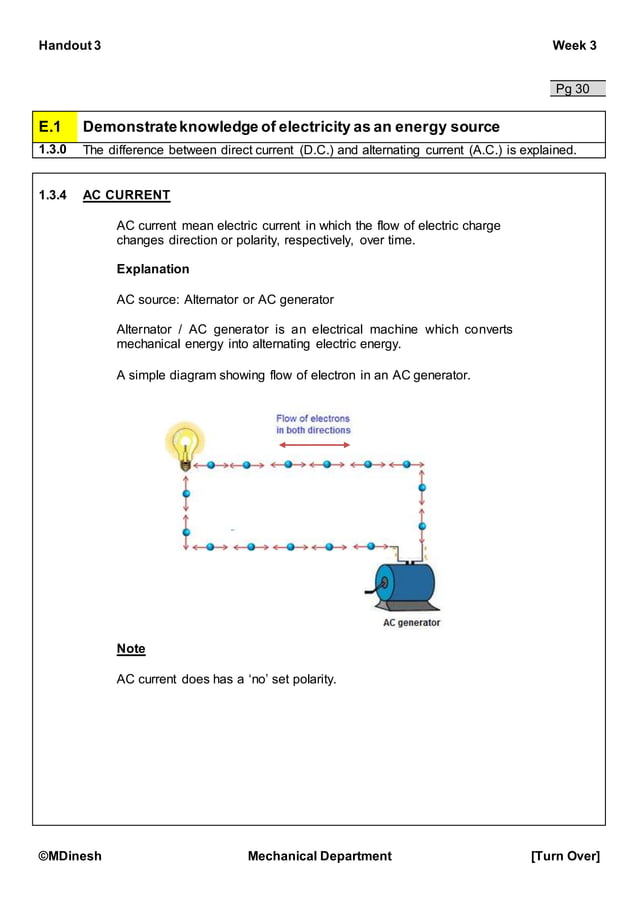 Basic electrical and electronic principles | DOCX | Physics | Science