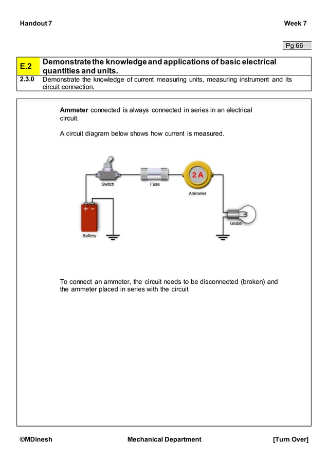 Basic electrical and electronic principles | DOCX | Physics | Science
