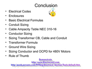 Basic electrical Design class NEC Code 101.ppt