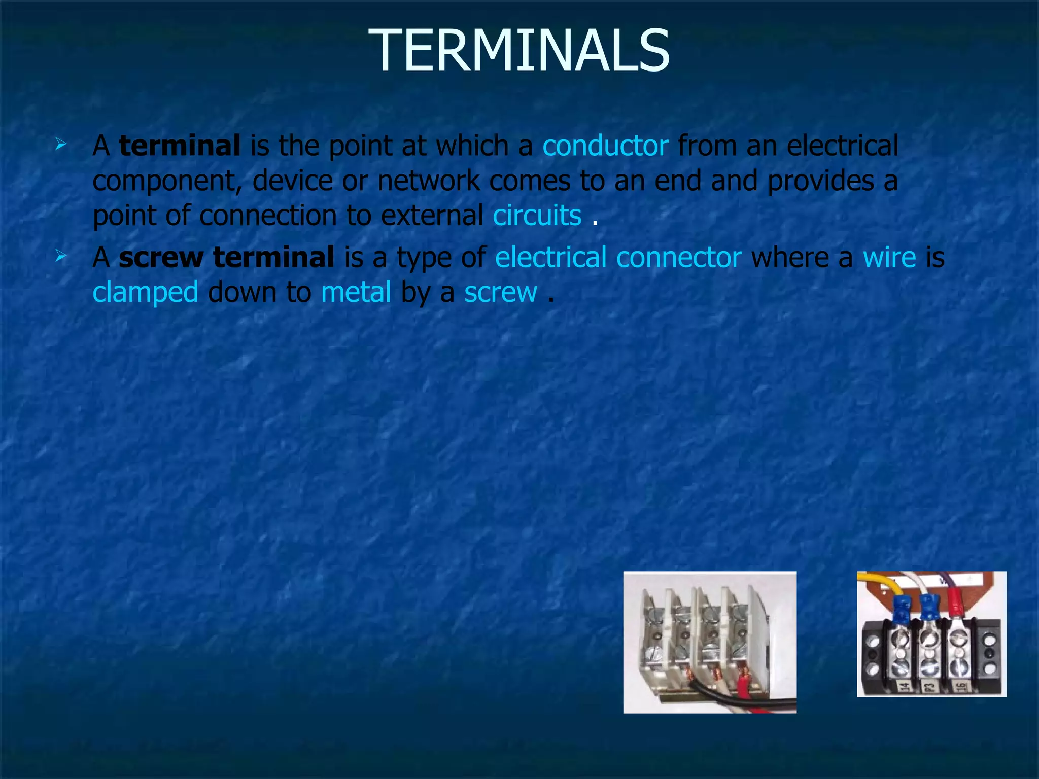 Basic electrical comp upload1 | PPT